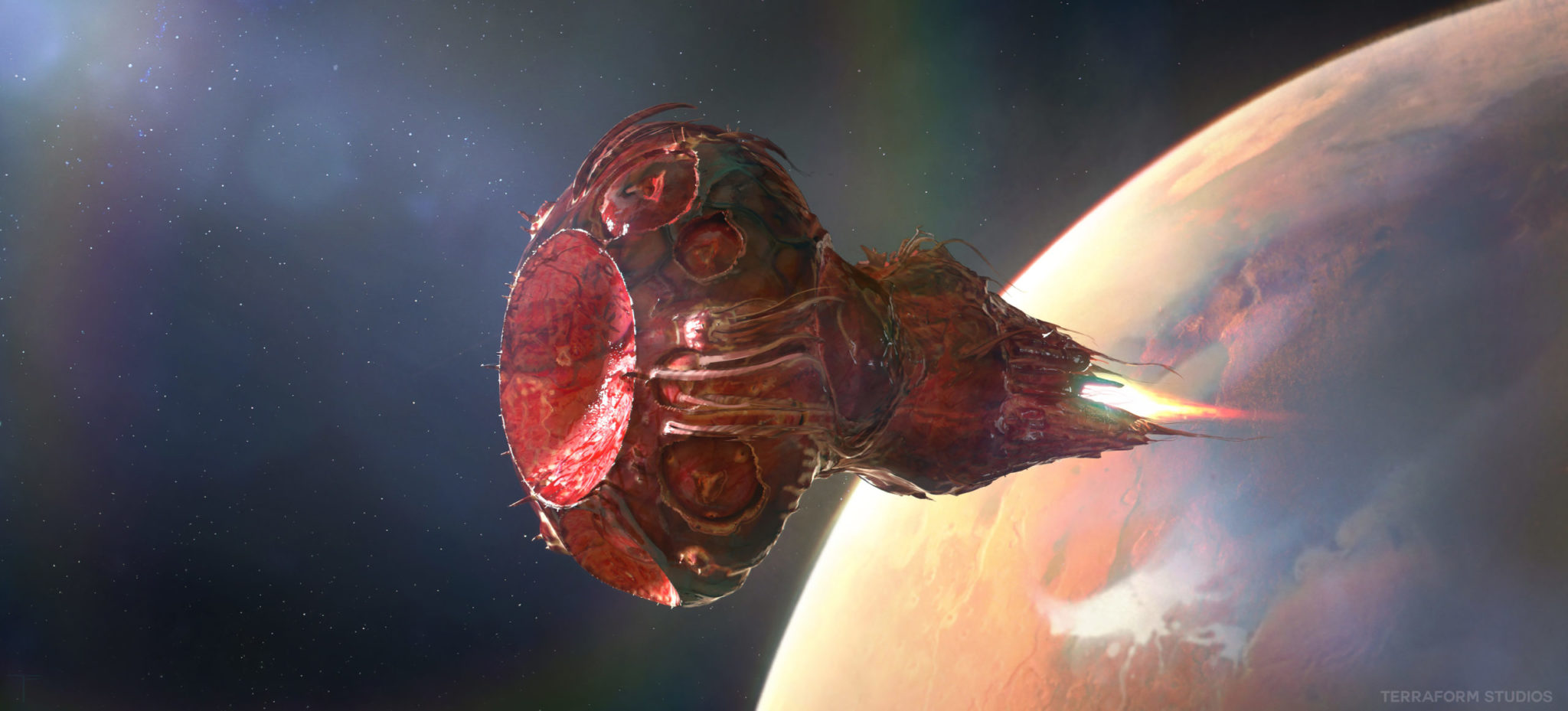 Spaceships: Explore the ships in To Sleep in a Sea of Stars